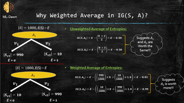 The Decision Tree Algorithm: Information Gain – MLDawn Academy