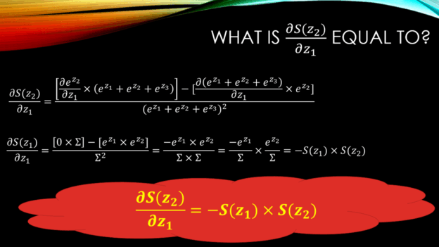 The Derivative of Softmax(z) Function w.r.t z – MLDawn Academy