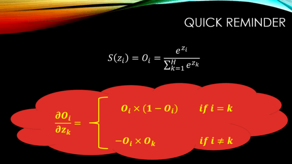 Back-propagation with Cross-Entropy and Softmax – MLDawn Academy