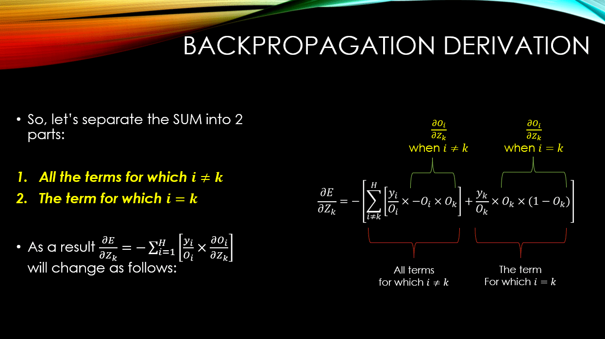 Back-propagation with Cross-Entropy and Softmax – MLDawn Academy